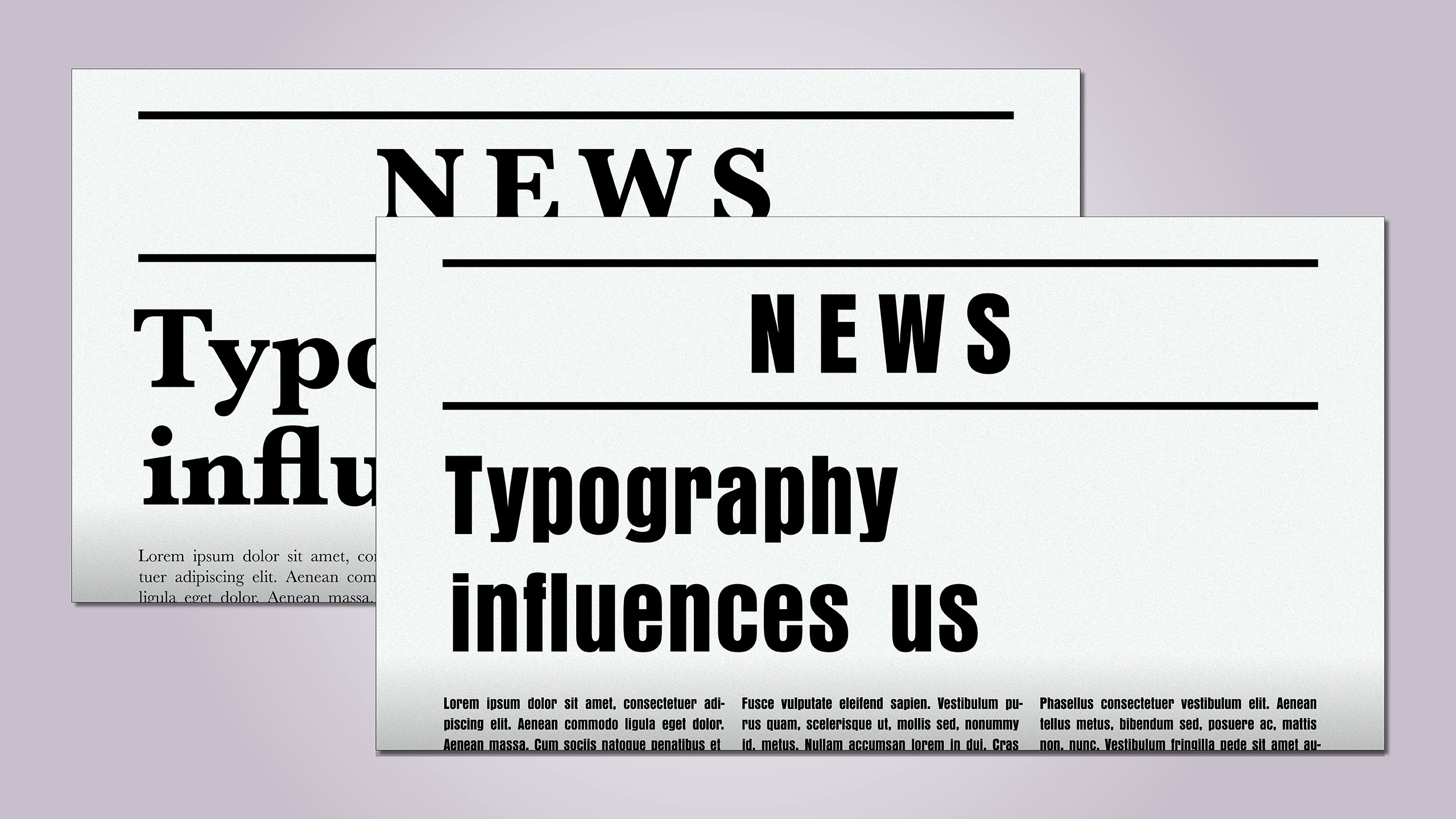 Die Macht der Typografie – Blog – Daniel Schaffer Grafikdesign